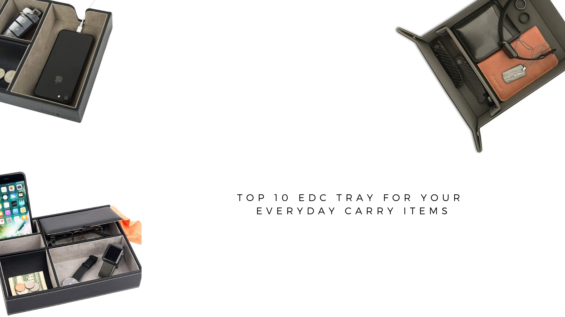 Top 10 EDC Tactical Tray for your everyday carry Items – Gear Orbit